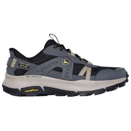 Skechers Damen Slip-On Sneaker "EQUALIZER 5.0 TRAIL JOHN DEERE-HARVESTER", Gr. 41grau, schwarz, Leder, Mesh, Schuhe, Schn&uuml;rschuh mit John Deere