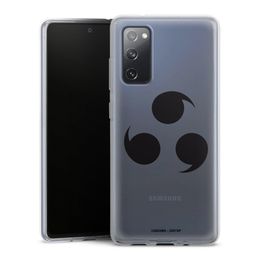 DeinDesign Galaxy S20 FE 5G Handy Silikon H&uuml;lle Case transparent Handyh&uuml;lle Jutsu Naruto Shippuden Sharingan Silikon Case