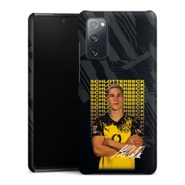 DeinDesign Galaxy S20 FE 5G Handy Premium Case Smartphone Handyh&uuml;lle Schutzh&uuml;lle matt Nico Schlotterbeck Borussia Dortmund Bvb Premium Case