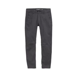 Tom Tailor Herren Tapered Chino Hose, schwarz, Uni, Gr. 30/32
