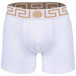 Versace Boxershorts Herren Gr&ouml;&szlig;e XL sepia / wei&szlig;