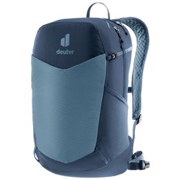 Wanderrucksack Deuter "SPEED LITE 21 L", blau (atlantic, ink), Rucks&auml;cke, Damen, Obermaterial: 100% Polyamid, f&uuml;r Outdoor-Abenteuer, mit Innenf&auml;chern und Seitentaschen