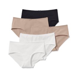 Tchibo - 5 Pantys - Damen - Gr. XL - schwarz