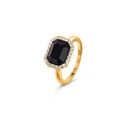 Tchibo - Ring Royal Black - Damen - Gr. 19 - schwarz