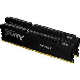 Kingston FURY&trade; Beast DDR5 Speicher 16GB 6000MT/s CL30 DIMM (2er-Kit) Schwarz EXPO