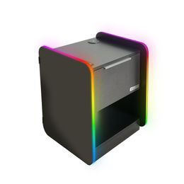 X Rocker Electra Nachttisch - Gaming Nachtschrank mit RGB-Beleuchtung, App-Steuerung & Wireless Charging