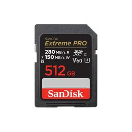 Sandisk Extreme PRO SDXC UHS-II Speicherkarte 512GB