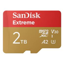 Sandisk Extreme&reg; microSDXC 2 TB + SD Adapter