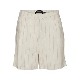 V&eacute;ro Moda Vero Moda Shorts 'Mindy' Damen Gr&ouml;&szlig;e 44 creme / schwarz