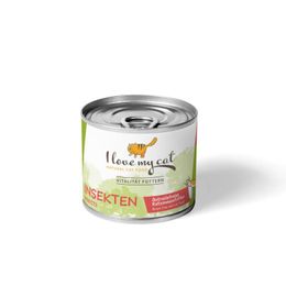 Hypoallergenes Katzenfutter Nass mit Insekten von I love my cat - 200g