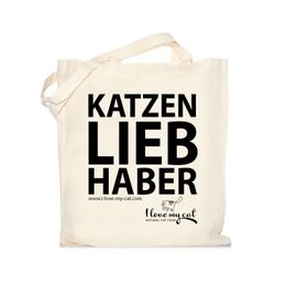 Jutebeutel f&uuml;r Katzenfutter - "Katzenliebhaber"