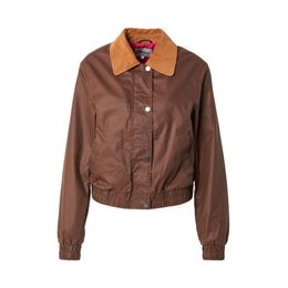 Only Jacke 'ONLELENA' Damen Gr&ouml;&szlig;e L cognac / dunkelbraun