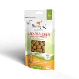 Leckerbissen f&uuml;r Katzen mit Insekten + Karotte 25g