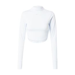 Nike Sportshirt 'ONE LUXE ESS' Damen Gr&ouml;&szlig;e XL azur / grau