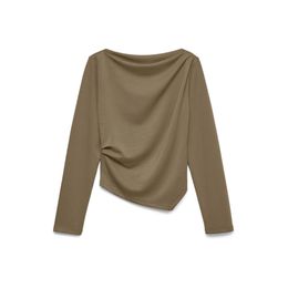 V&eacute;ro Moda Vero Moda Shirt 'VMMille' Damen Gr&ouml;&szlig;e L khaki