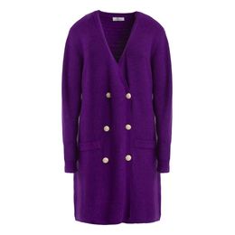 Influencer Knit Cardigan female Purple size S