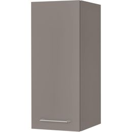 H&auml;ngeschrank Nobilia, B:30cm H:72cm T:37,2cmfront: taupegrau, korpus: taupegrau, K&uuml;che, Schr&auml;nke, ""Laser", Ausrichtung w&auml;hlbar, vormontiert", in