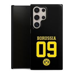 DeinDesign Galaxy S24 Ultra Handy Premium Case Smartphone Handyh&uuml;lle Schutzh&uuml;lle gl&auml;nzend Jersey Bvb Borussia Dortmund Premium Case