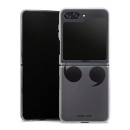 DeinDesign Galaxy Z Flip 5 Handy Hard Case Schutzh&uuml;lle transparent Smartphone Handy H&uuml;lle Sharingan Naruto Shippuden Jutsu Hard Case