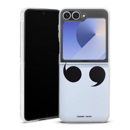 DeinDesign Galaxy Z Flip 6 Handy Hard Case Schutzh&uuml;lle transparent Smartphone Handy H&uuml;lle Sharingan Naruto Shippuden Jutsu Hard Case
