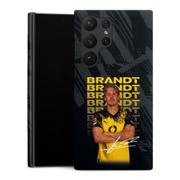 DeinDesign Galaxy S23 Ultra Handy Premium Case Smartphone Handyh&uuml;lle Schutzh&uuml;lle matt Julian Brandt Bvb Borussia Dortmund Premium Case