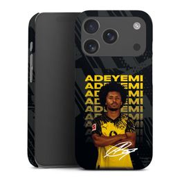DeinDesign iPhone 17 Pro Handy Premium Case Smartphone Handyh&uuml;lle Schutzh&uuml;lle matt Bvb Borussia Dortmund Karim Adeyemi Premium Case