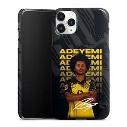 DeinDesign iPhone 11 Pro Max Handy Premium Case Smartphone Handyh&uuml;lle Schutzh&uuml;lle gl&auml;nzend Karim Adeyemi Borussia Dortmund Bvb Premium Case
