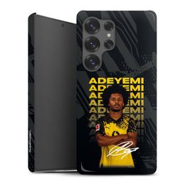 DeinDesign Galaxy S25 Ultra Handy Premium Case Smartphone Handyh&uuml;lle Schutzh&uuml;lle gl&auml;nzend Bvb Borussia Dortmund Karim Adeyemi Premium Case