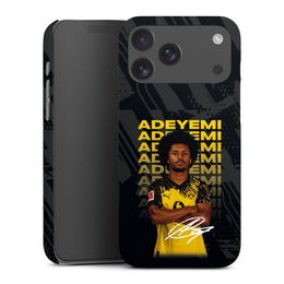 DeinDesign iPhone 17 Pro Max Handy Premium Case Smartphone Handyh&uuml;lle Schutzh&uuml;lle gl&auml;nzend Bvb Borussia Dortmund Karim Adeyemi Premium Case