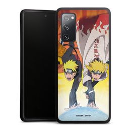 DeinDesign Galaxy S20 FE 5G Handy Premium Silikon H&uuml;lle Handyh&uuml;lle schwarz Case Minato Namikaze Official Licensed Product Naruto Shippuden Silikon Premium Case