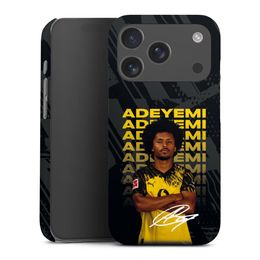 DeinDesign iPhone 17 Pro Handy Premium Case Smartphone Handyh&uuml;lle Schutzh&uuml;lle gl&auml;nzend Bvb Borussia Dortmund Karim Adeyemi Premium Case