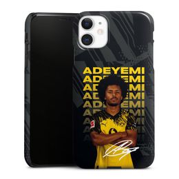 DeinDesign iPhone 11 Handy Premium Case Smartphone Handyh&uuml;lle Schutzh&uuml;lle gl&auml;nzend Karim Adeyemi Borussia Dortmund Bvb Premium Case