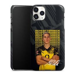 DeinDesign iPhone 11 Pro Max Handy Premium Case Smartphone Handyh&uuml;lle Schutzh&uuml;lle gl&auml;nzend Nico Schlotterbeck Borussia Dortmund Bvb Premium Case