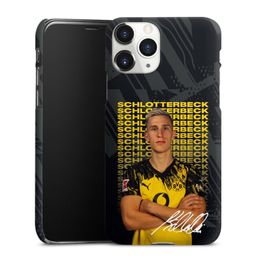 DeinDesign iPhone 11 Pro Handy Premium Case Smartphone Handyh&uuml;lle Schutzh&uuml;lle matt Nico Schlotterbeck Borussia Dortmund Bvb Premium Case