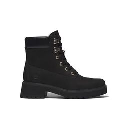 Timberland Leder-Boots "Carnaby Cool" in Schwarz - 57% | Gr&ouml;&szlig;e 41 | Damen-stiefel