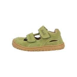 Lurchi Leder-Barfu&szlig;schuhe "Nando" in Khaki - 57% | Gr&ouml;&szlig;e 28 | Lauflernschuhe