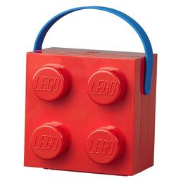 Lego Lunchbox "Brick 4" in Rot - (B)16,5 x (H)11,6 x (T)17,3 cm - 16% | Aufbewahren-servieren