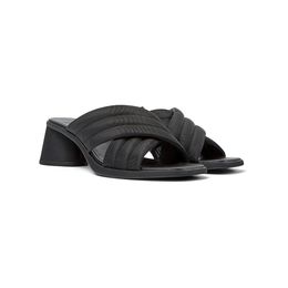Camper Pantoletten in Schwarz - 52% | Gr&ouml;&szlig;e 39 | Damen-sandalen