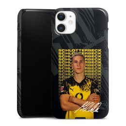 DeinDesign iPhone 11 Handy Premium Case Smartphone Handyh&uuml;lle Schutzh&uuml;lle gl&auml;nzend Nico Schlotterbeck Borussia Dortmund Bvb Premium Case