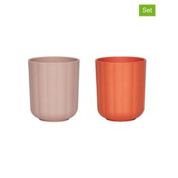 OYOY mini 2er-Set: Lerntrinkbecher "Pullo" in Rosa/ Orange - ab 12 Monaten - 47% |