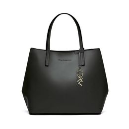 CXL by Christian Lacroix Leder-Henkeltasche "Rivoli" in Schwarz - (B)45 x (H)30 x (T)15 cm - 74% | Damen-taschen