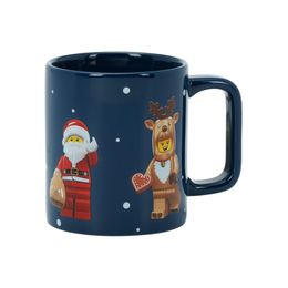 Lego Tasse "Christmas Minifigures" in Dunkelblau - 300 ml - 38% | Gedeckter-tisch