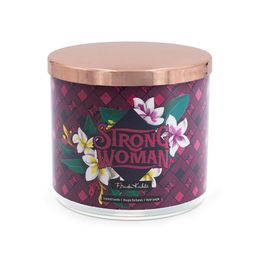 Frida Kahlo Duftkerze "Strong Woman'' in Lila - 400 g - 11% | Kerzen-vasen