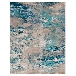 Safavieh Kurzflor-Teppich ''Madison'' in Beige/ Blau - 34% | Gr&ouml;&szlig;e 66x183 cm |