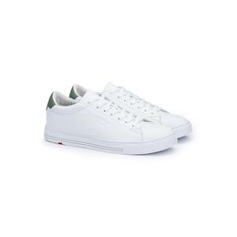 Lloyd Leder-Sneakers "Enrico" in Wei&szlig;/ Gr&uuml;n - 59% | Gr&ouml;&szlig;e 42 | Herrensneakers