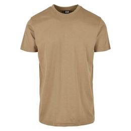 Urban Classics T-Shirt &raquo;Herren Basic Tee&laquo; 1 Stk. khaki S S KLARES DESIGN: Minimalistisch und vielseitig kombinierbar
