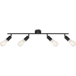 Globo LIGHTING Deckenstrahler &raquo;MARTHA&laquo; E27 1 Stk. Spot Deckenspot Flur Schlafzimmer Wohnzimmer schwarz