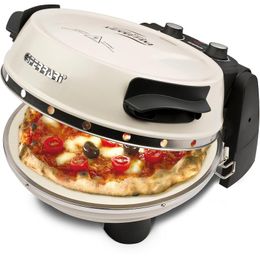 G3FERRARI Pizzaofen &raquo;G1003217 Napoletana creme inkl. 2-ten oberen Pizzastein&laquo; zum &Uuml;berbacken bis 400 &deg;C f&uuml;r echte Steinofenpizza - Limited Edition 