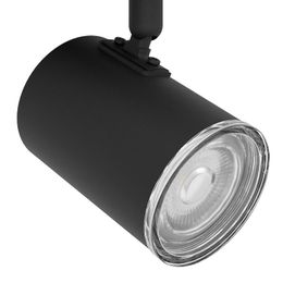Eglo Deckenspot &raquo;CONSUMA 1 Spotlampe - Stahl - GU10 - 2X5W - IP44&laquo; GU10 1 Stk. Wandleuchte, Wandspot, schwenkbar, Strahler, L28 x B8 x H13 cm schwarz