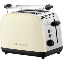 Russell Hobbs Toaster &raquo;Colours Plus 26551-56&laquo; 2 lange Schlitze f&uuml;r 2 Scheiben 1600 W beige Toaster